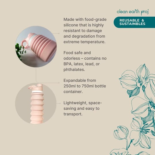 Clean Earth Project Boopy Collapsible Tumbler – The Good Store PH