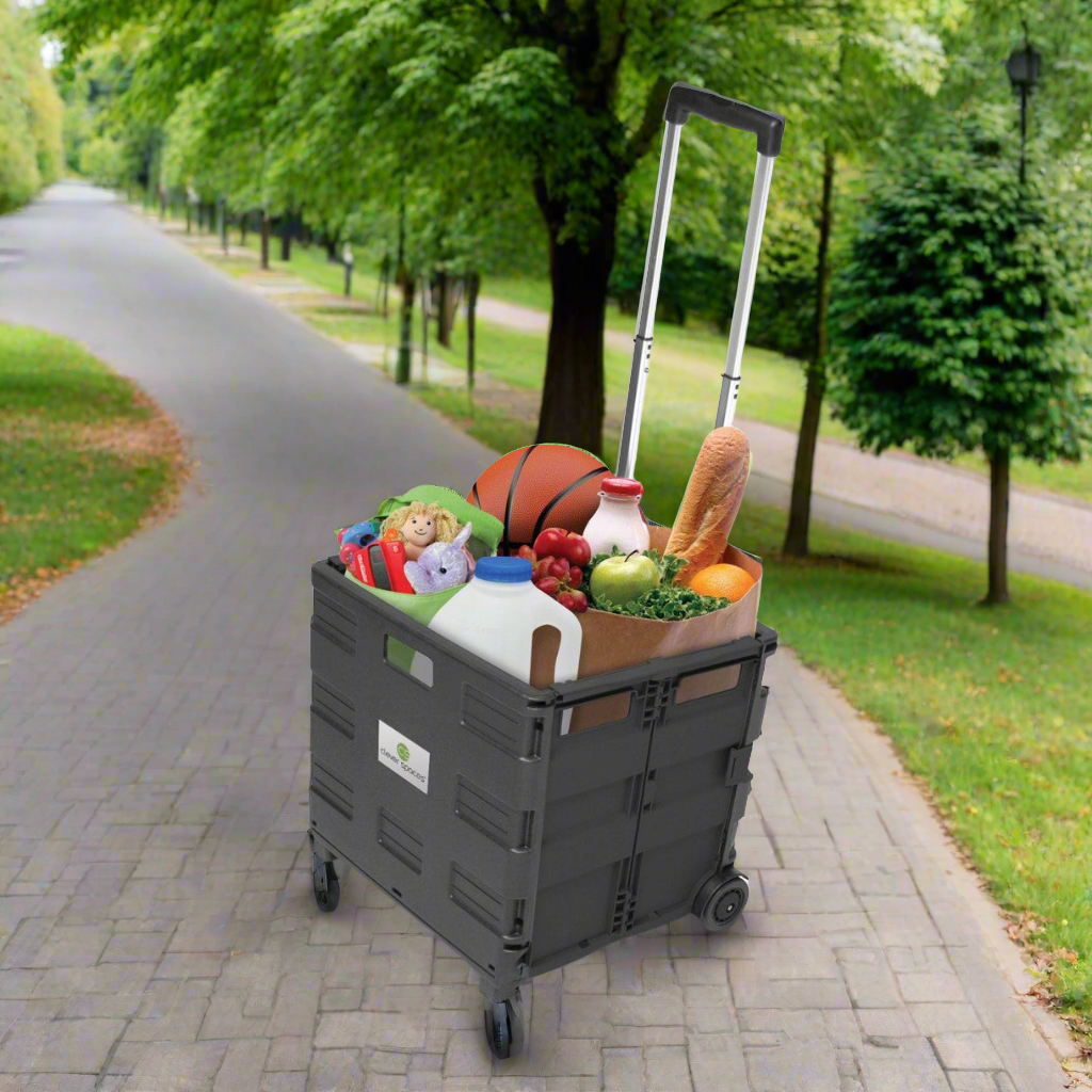 Zippies Clever Spaces Foldable Trolley Cart – The Good Store PH