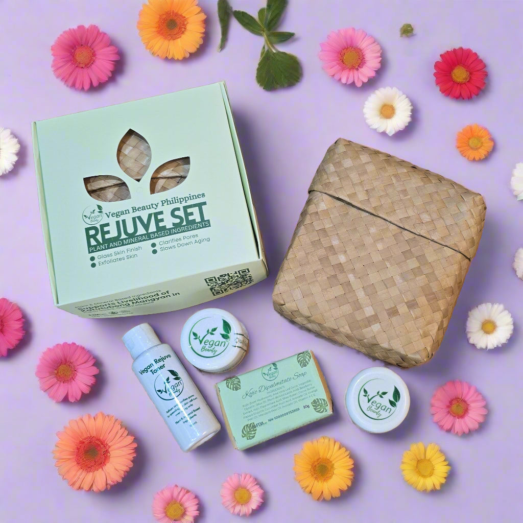 Vegan Beauty Rejuvenating Skincare Set – The Good Store PH